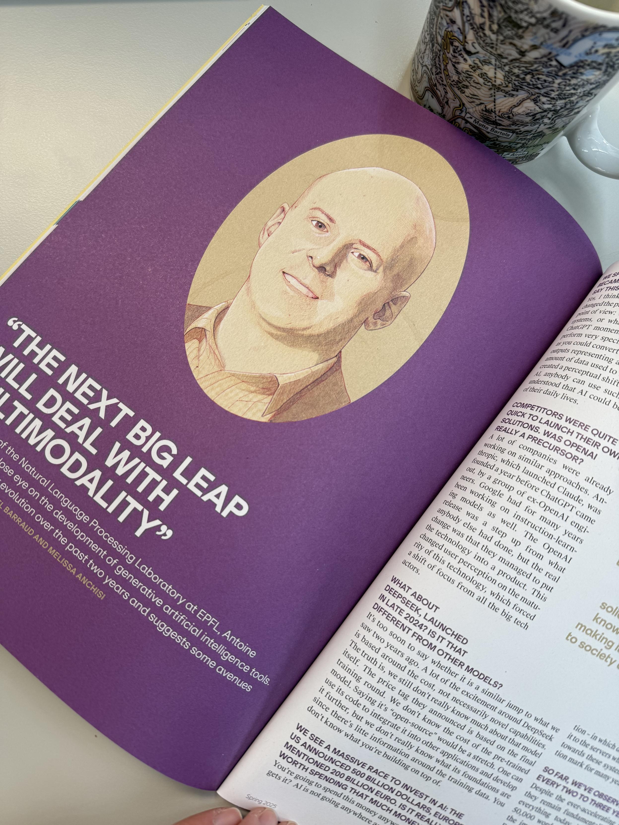 EPFL AI Center: "The latest issue of Dimensions magazine is out an ...