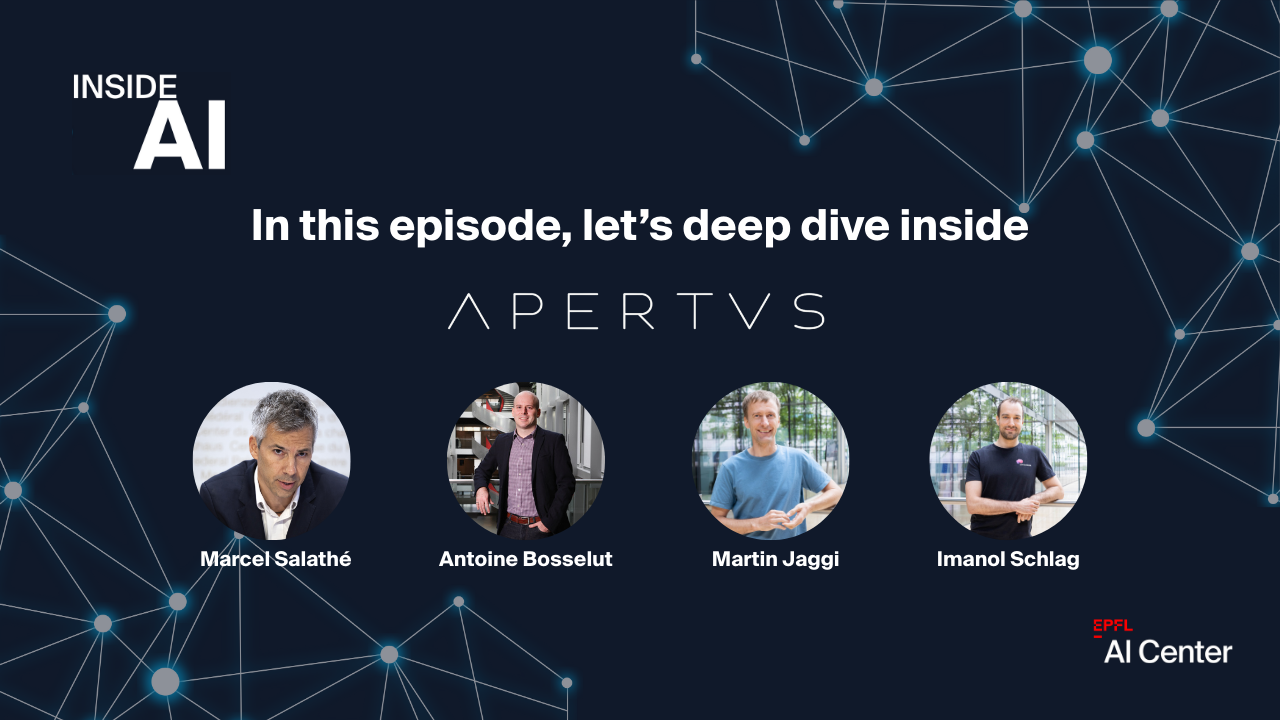 EPFL AI Center: "Just out on Inside AI: a deep dive into Apertus ...